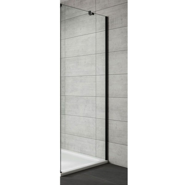 Jaquar Semi Frameless Fixed Shower Screen With Clear Glass Wayfair Ie